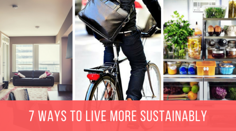 7 Ways To Live More Sustainably - Living National